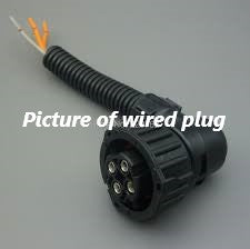 Speed Sensor Plug Kit- 4 Round Pins - Gauge Shop