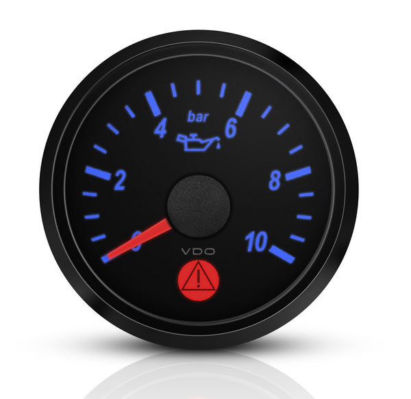 SingleViu Oil Pressure Gauge- 10 bar - Gauge Shop